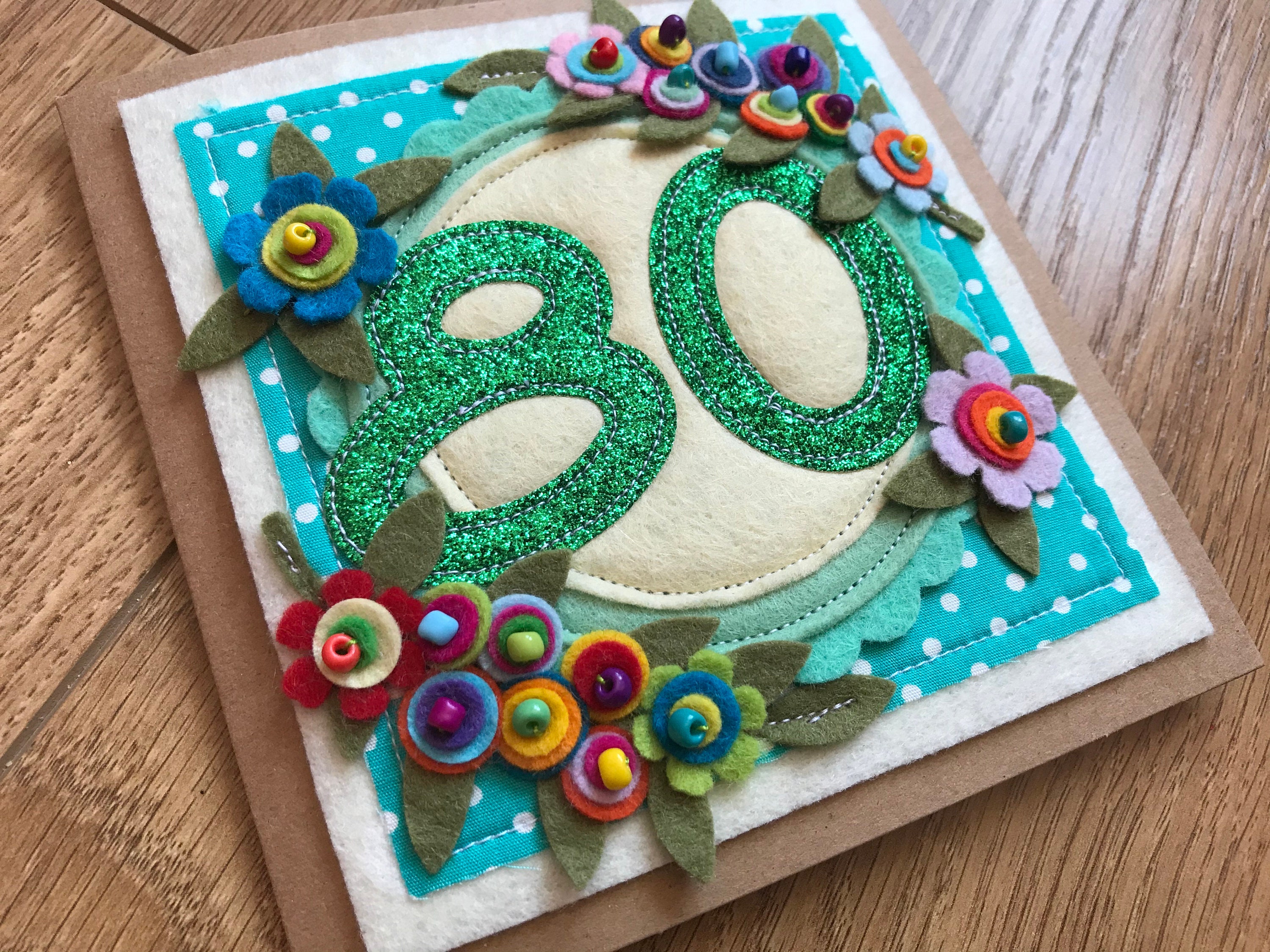 80th birthday card 80th birthday card mum special friend | Etsy