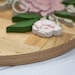 Hello Spring Round Floral Wooden Sign Scroll Saw 3D Flower - Etsy