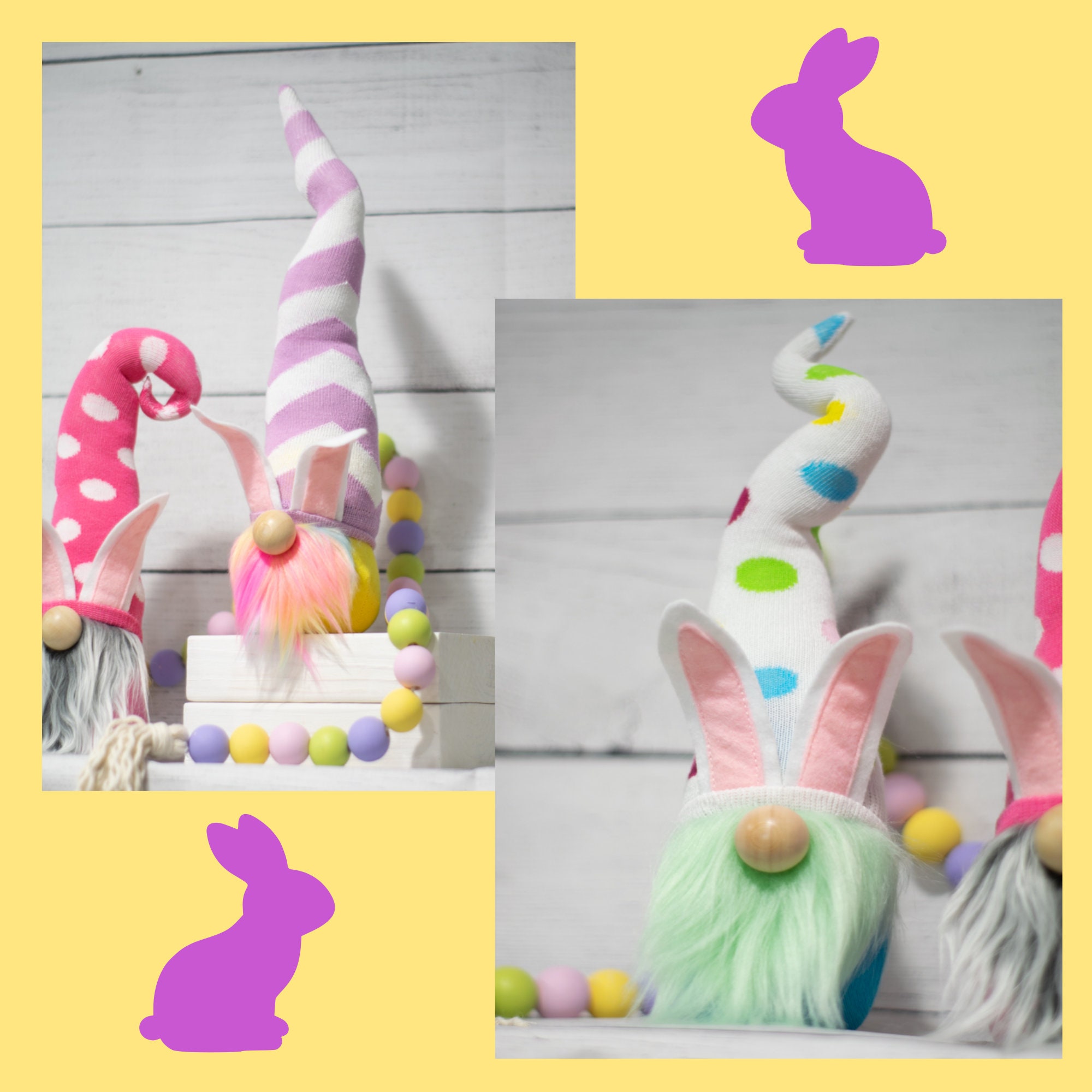 Easter DIY gnome making kit Holiday gnome kit DIY gnome | Etsy