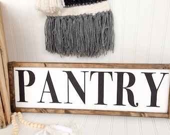 Pantry sign | Etsy