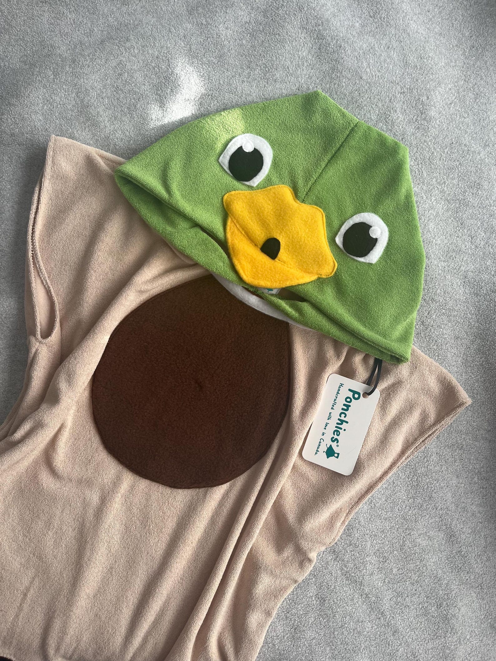 PRE-ORDER - Mallard Duck - Hooded Towel Poncho - Baby, Toddler and Kids ...