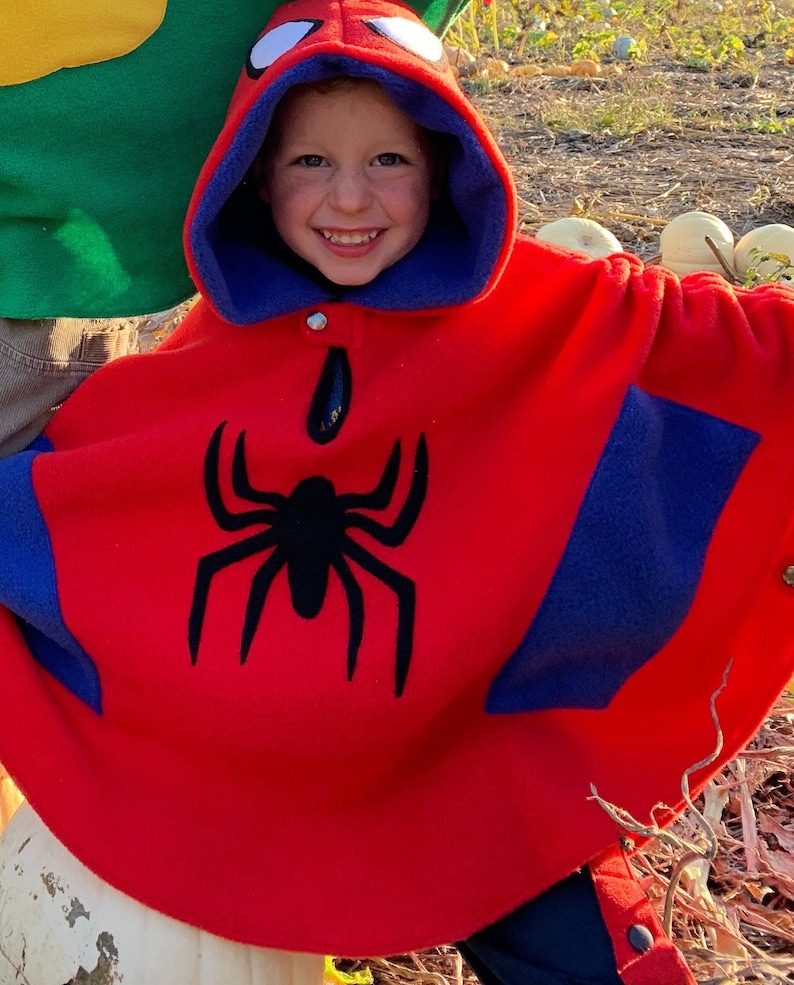 PRE-ORDER - Spider Guy Hero - Fleece Poncho & Car Seat Poncho (all in ...
