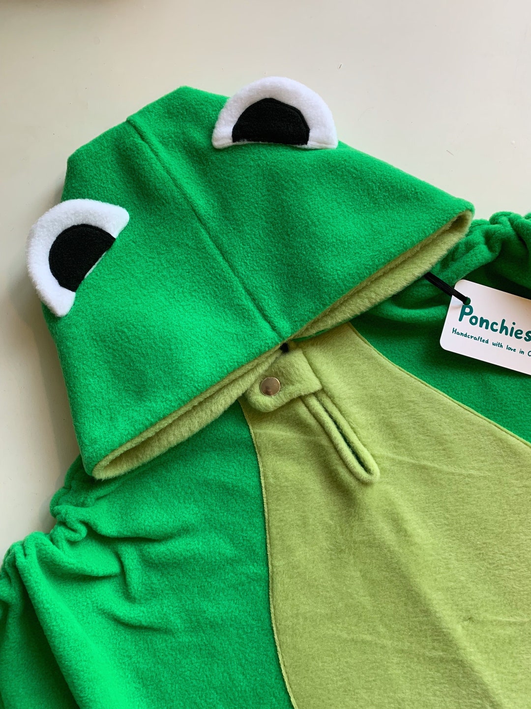 PRE-ORDER - Green Frog - Fleece Poncho & Car Seat Poncho (all in One ...