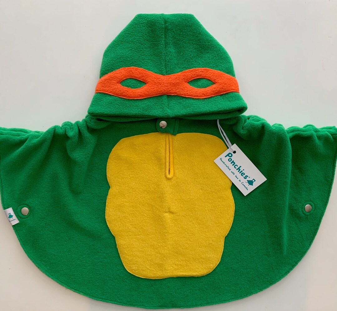 PRE-ORDER - Turtle Ninja - TMNT - Fleece Poncho & Car Seat Poncho (all ...