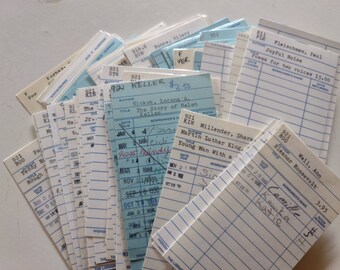 Elementary Library Cards - Etsy