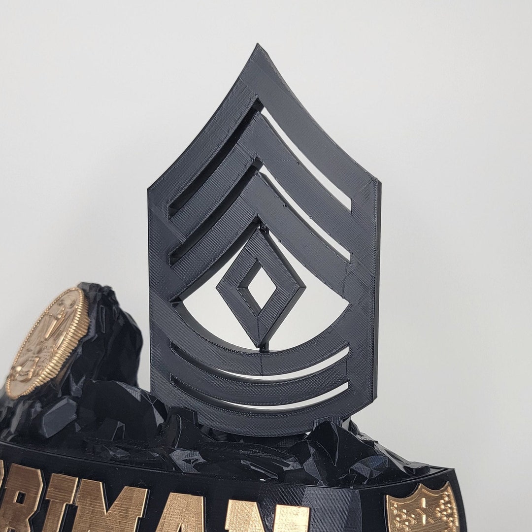 US Army 3D Printed Rank Insignia - Etsy UK