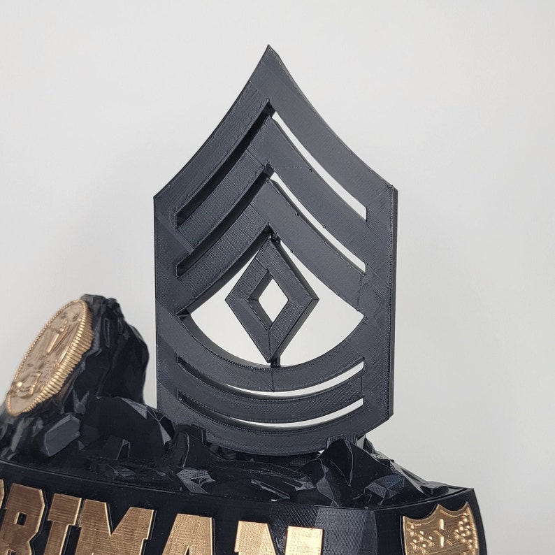 US Army 3D Printed Rank Insignia - Etsy New Zealand