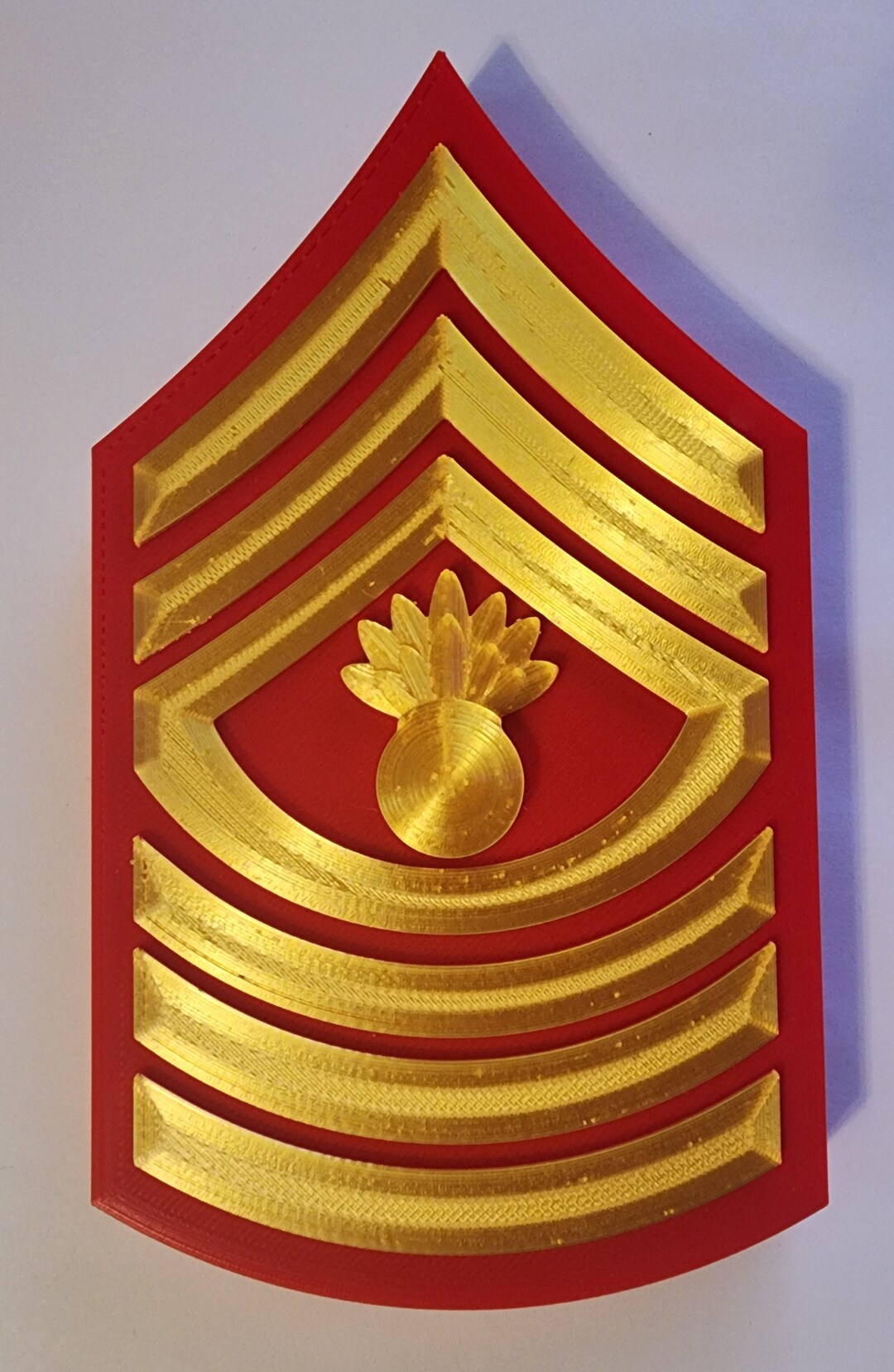 Dual Color 3D Printed Marine Corps Enlisted Rank Insignia - Etsy