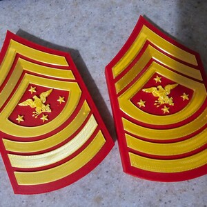 3D Printed Marine Corps Enlisted Rank Insignia - Etsy