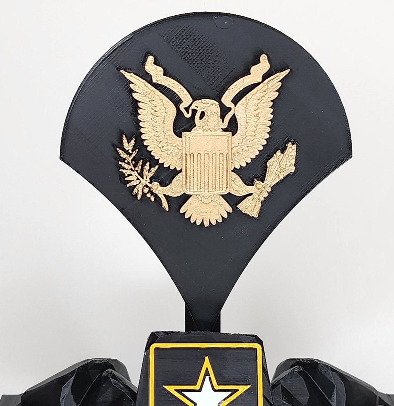 US Army 3D Printed Rank Insignia - 2 Styles - Etsy