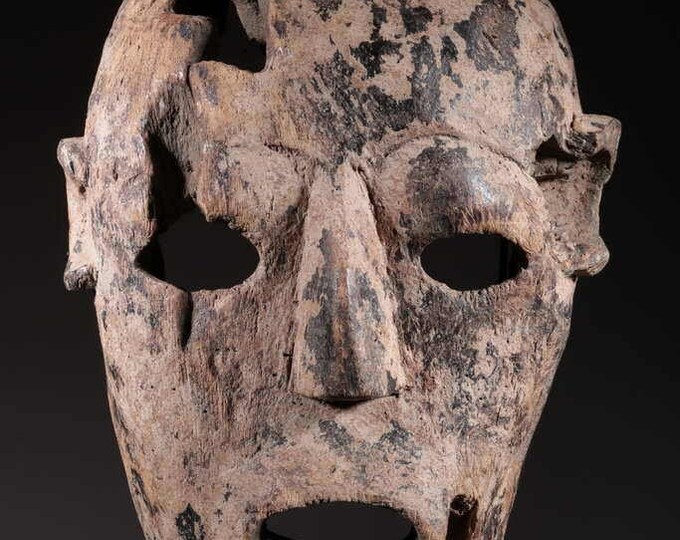 77 Antique Himalayan Mask, West Nepal With CERTIFICATE - Etsy