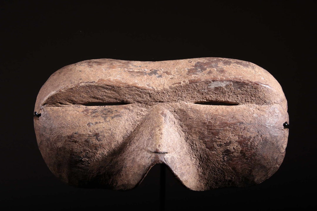 62 Antique Alaskan Native INUIT Mask With CERTIFICATE - Etsy