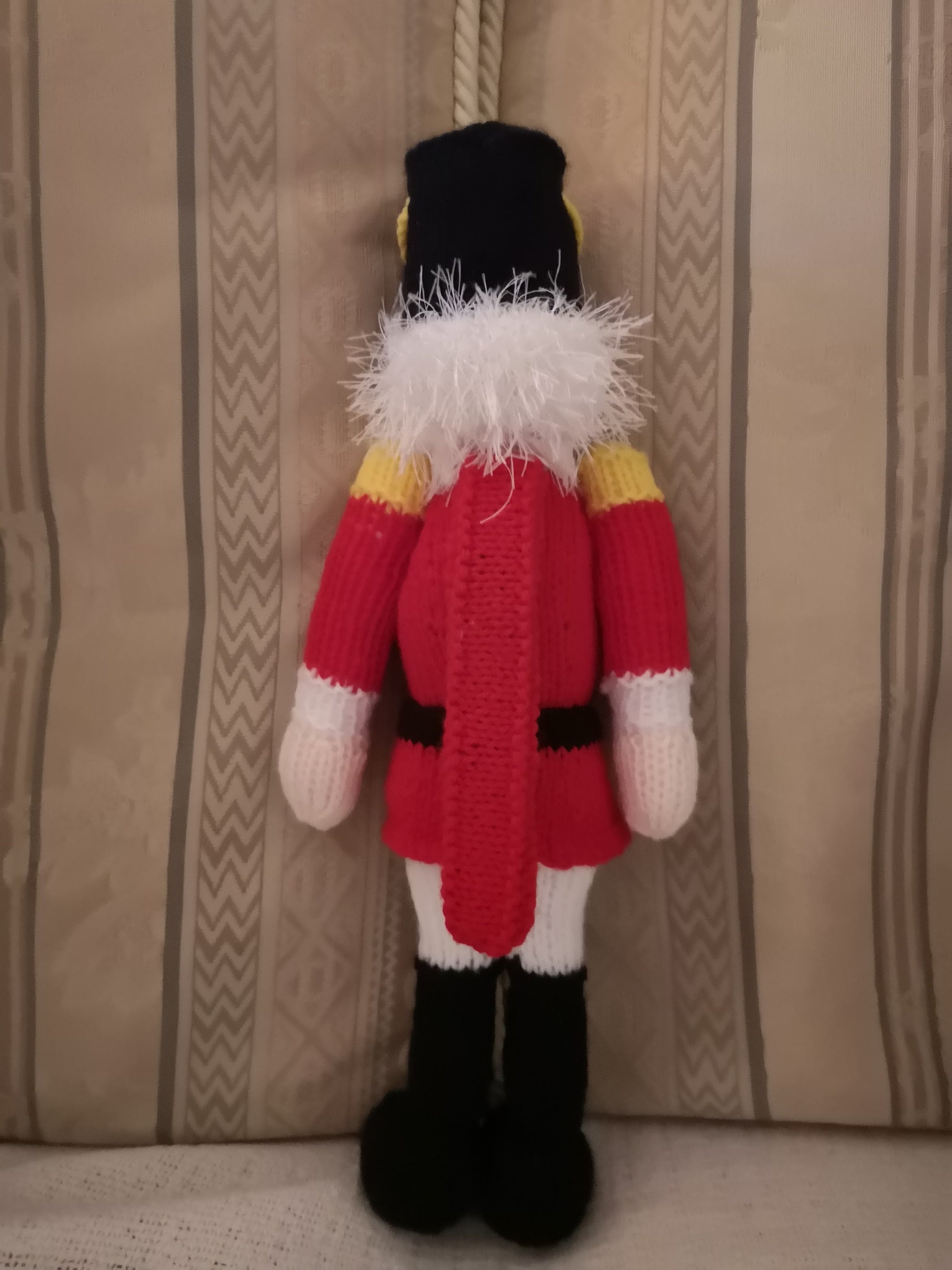Knitted Nutcracker - Etsy UK