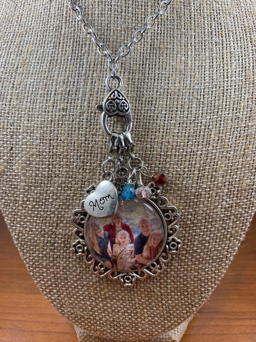 Personalized Photo Necklace/custom Picture Necklace/handmade - Etsy