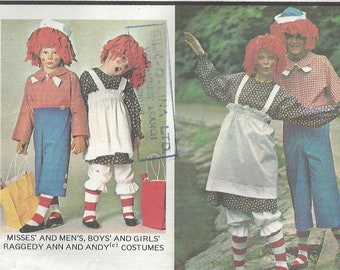 Raggedy Ann Wig - Etsy