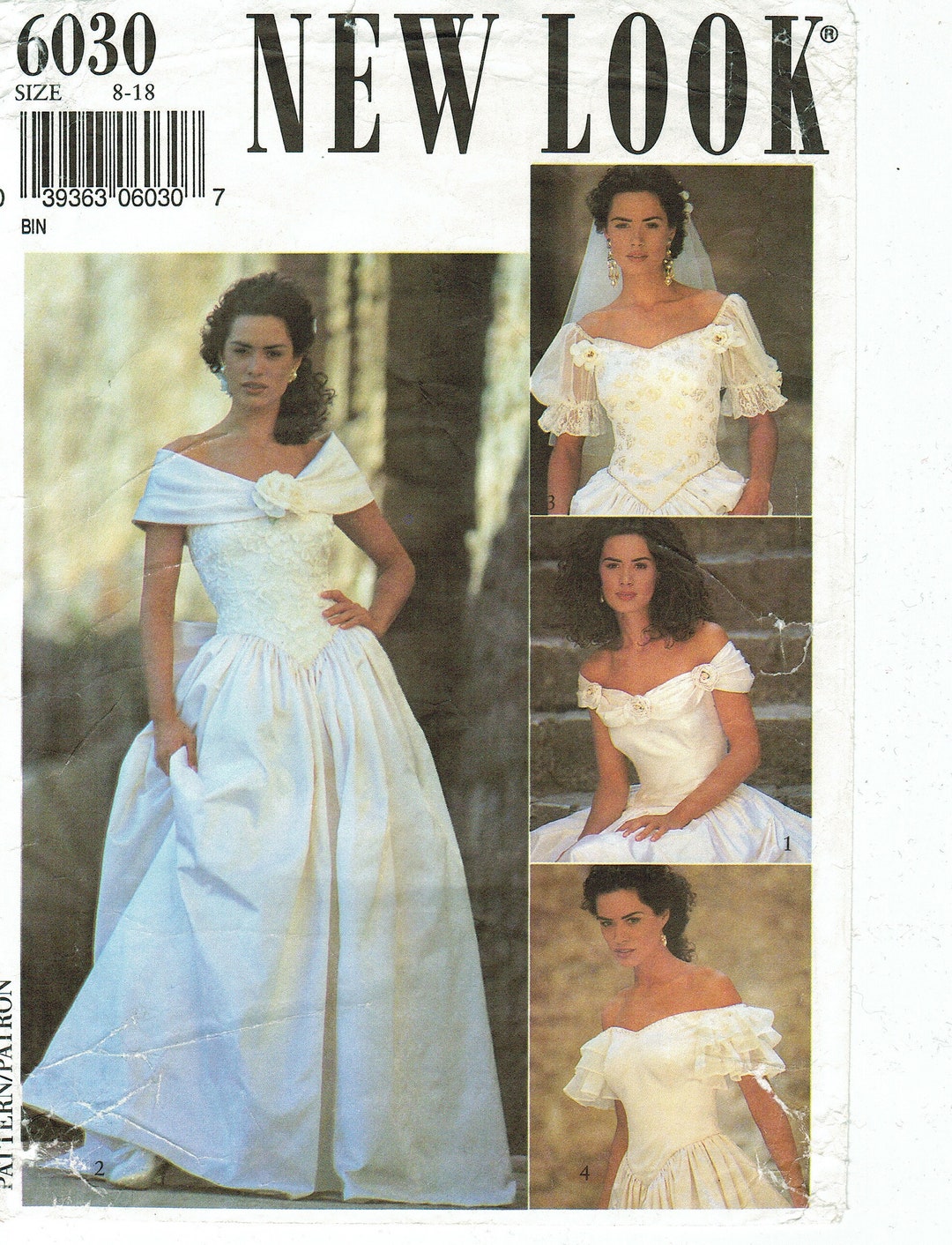 80s 0ff the Shoulder Bridal Gown | Full Skirt, Fitted Shaped Bodice ...