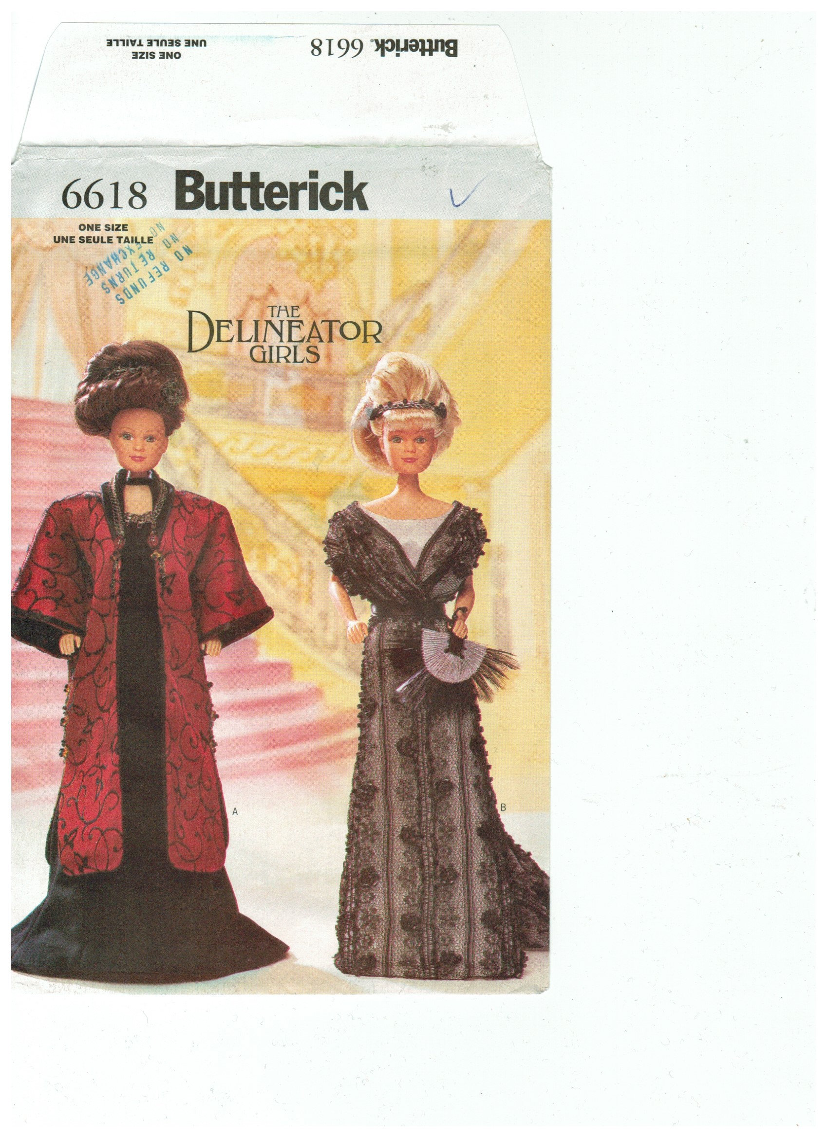 The Delineator Girls Circa 1908 Dress, Kimono, Underdress, Headband ...
