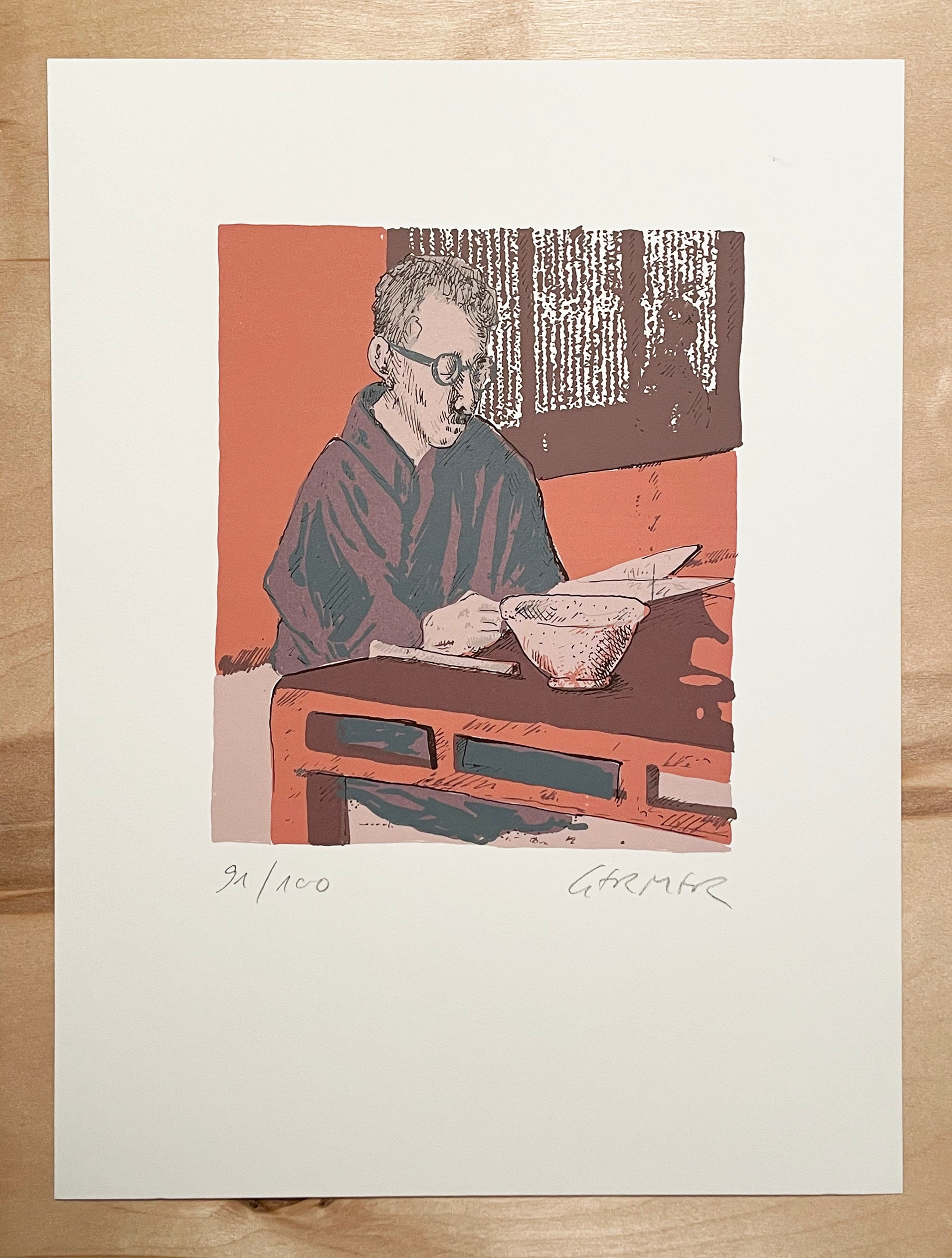 Art & Collectibles Screenprints Prints Depicting the Game of Go / Weiqi ...