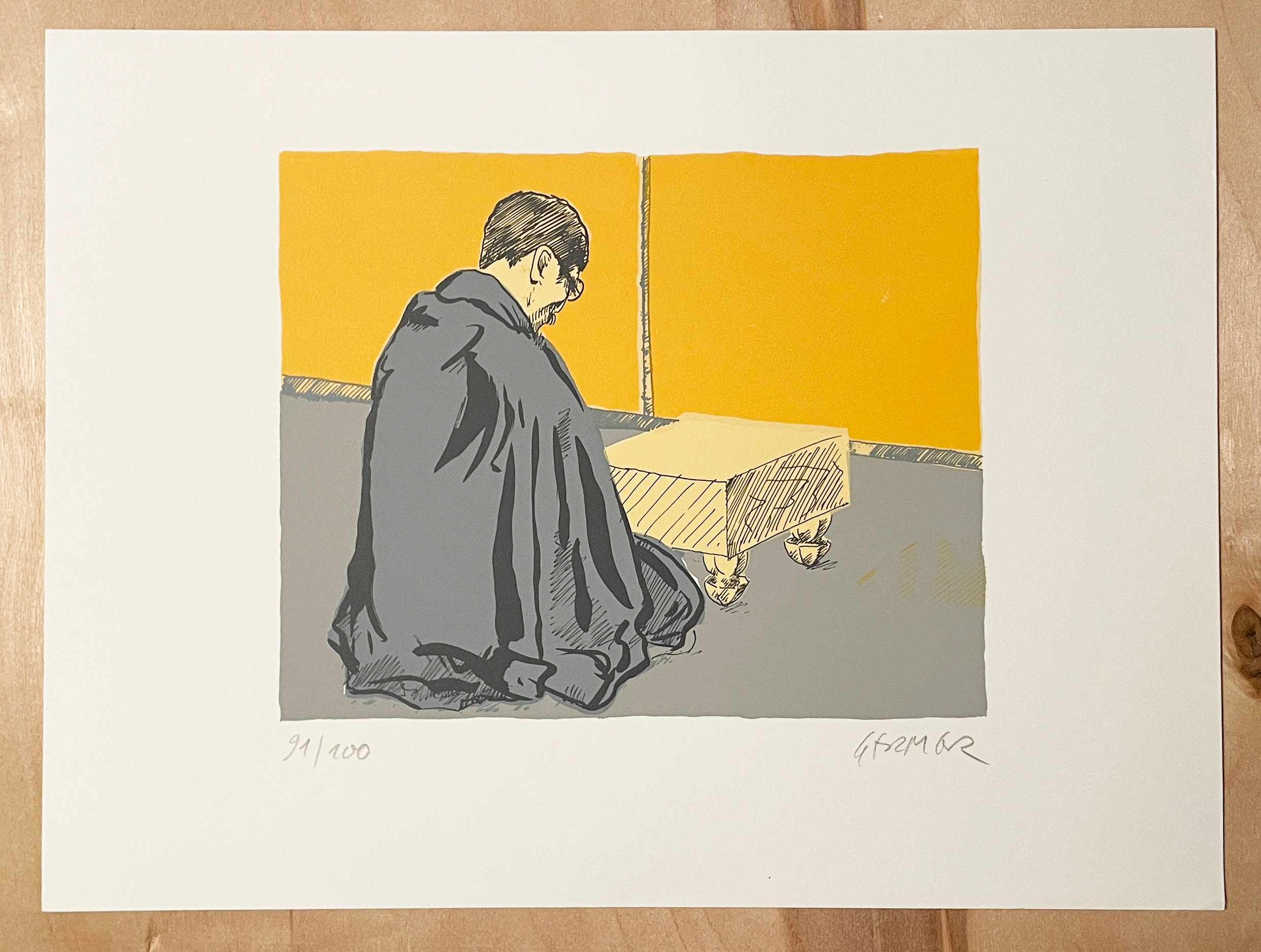 Art & Collectibles Screenprints Prints Depicting the Game of Go / Weiqi ...