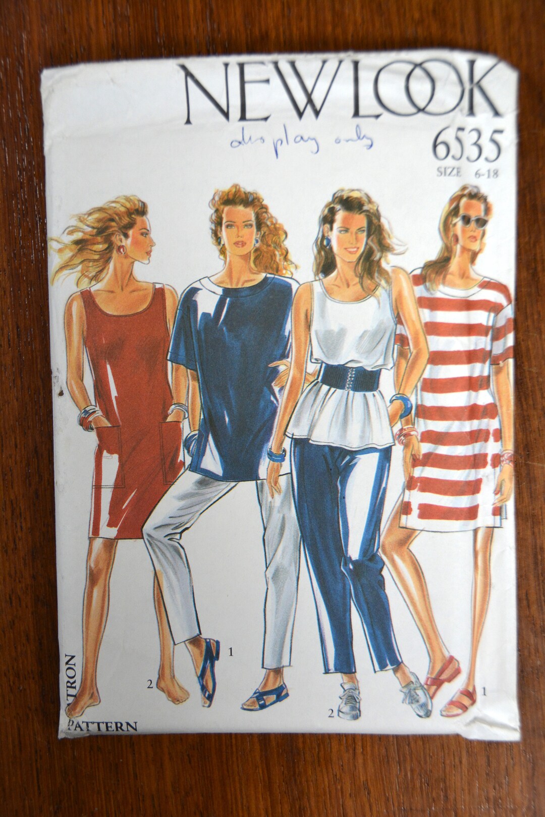 New Look Sewing Pattern No. 6535 Tops Sizes 6-18 - Etsy