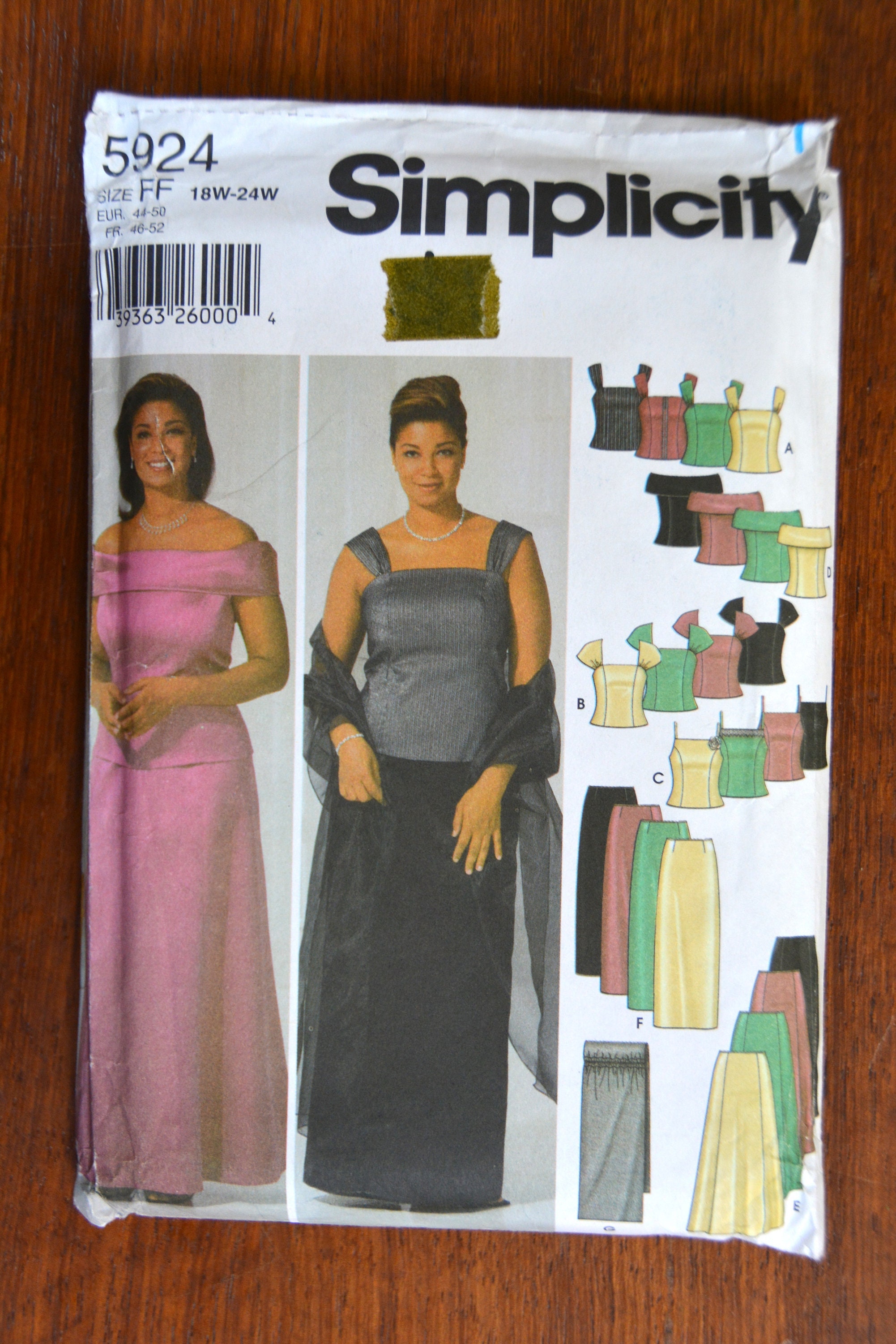 Simplicity Patterns Tops