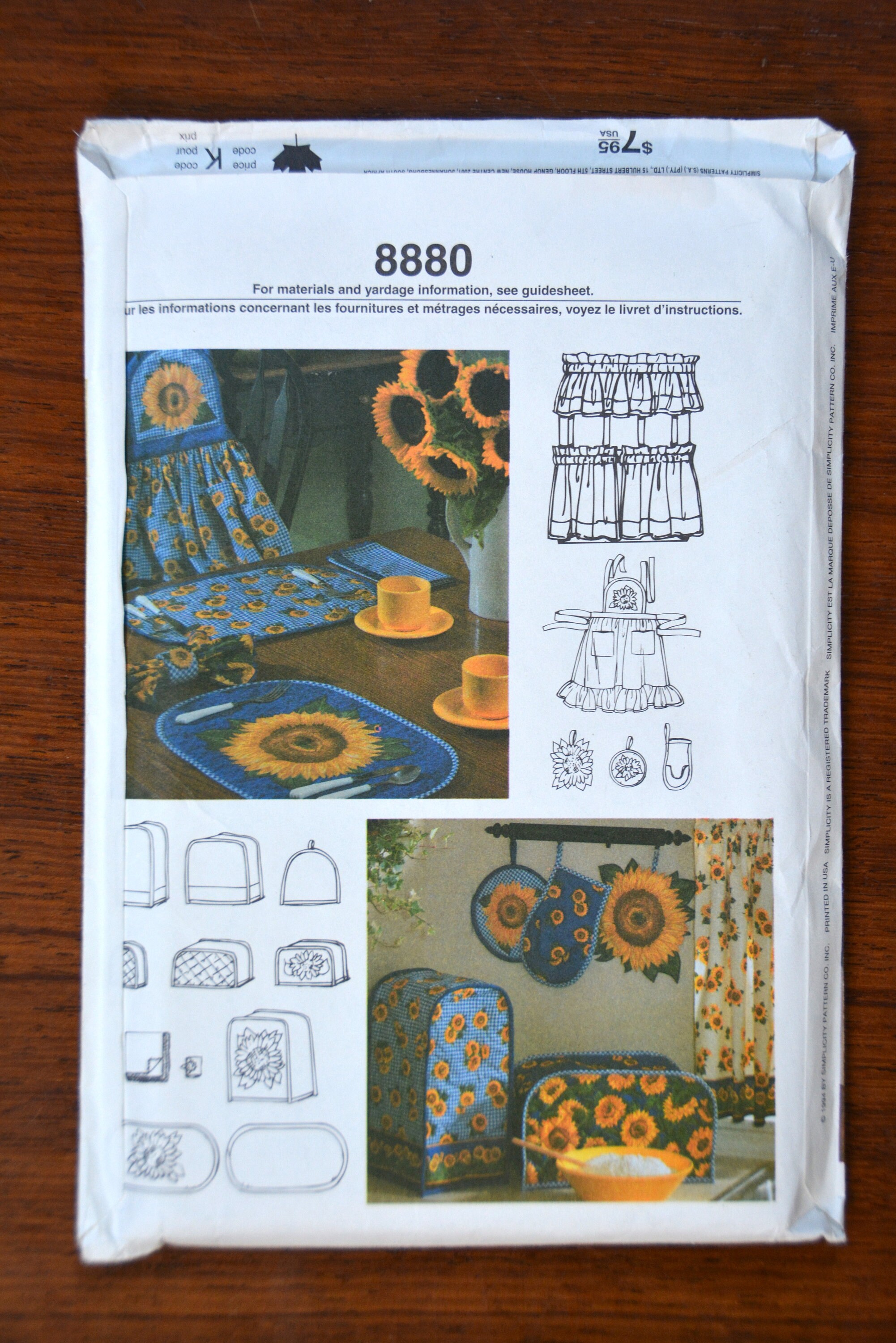 Simplicity Crafts 8880 Kitchen Decor Toaster Cover | Etsy