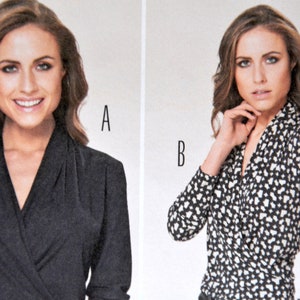 Burda Style Sewing Pattern 6838 Shirt Size 10-12-14-16-18-20 | Etsy