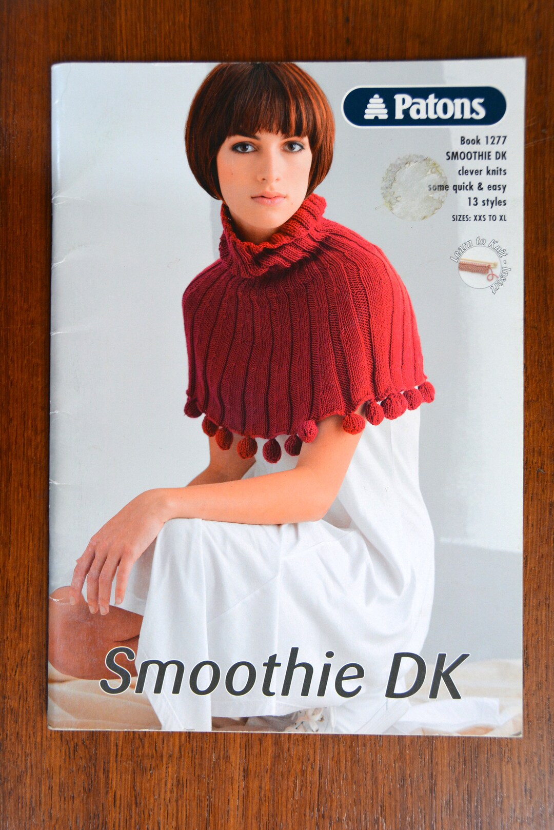 Patons Knitting Pattern Book 1277 13 Styles - Etsy
