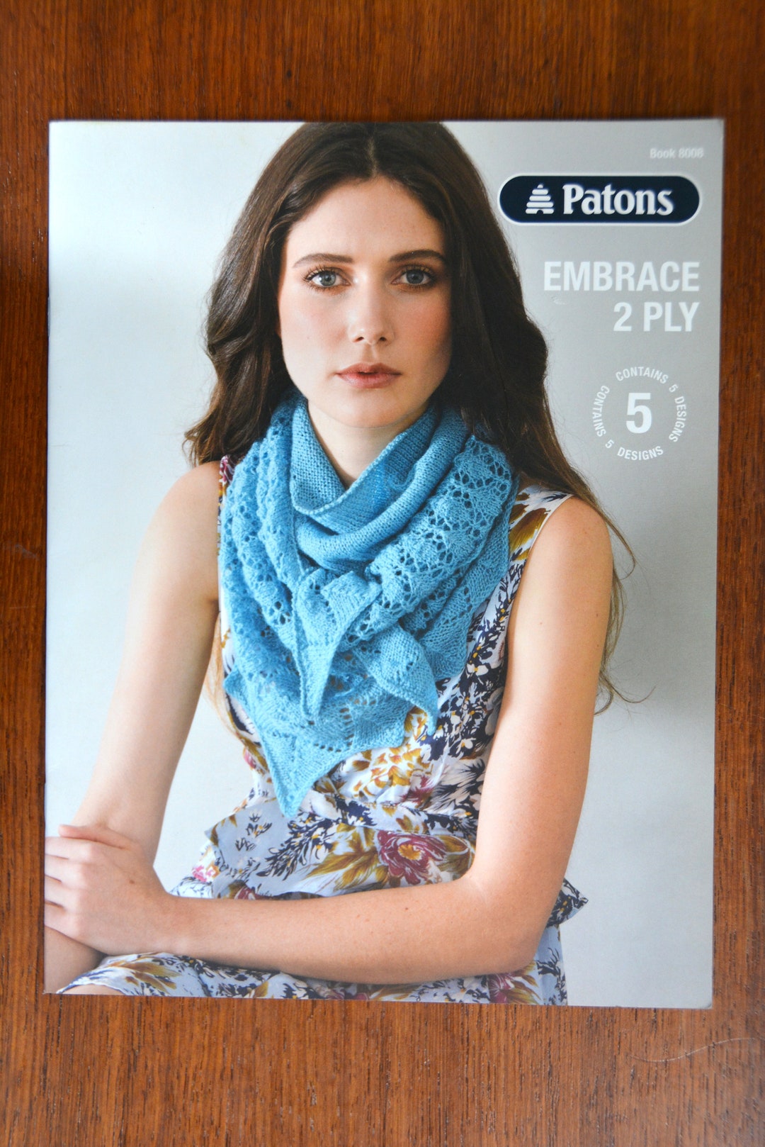Patons Embrace 2 Ply Knitting Pattern Book 8008 - Etsy