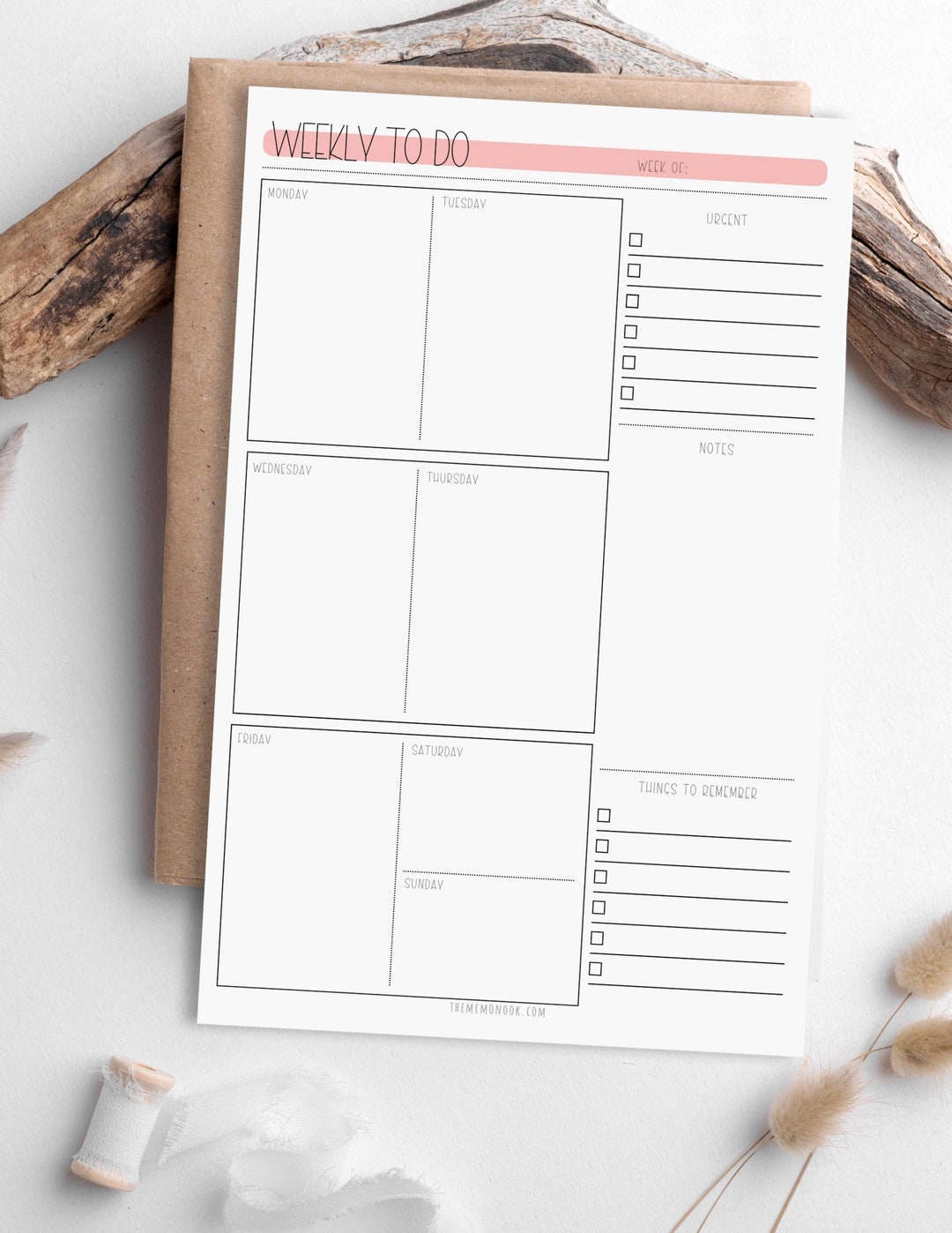 Weekly to Do Notepad | Weekly Planner | Daily Planner | Teacher Gift ...