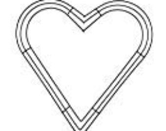 Flat Wire Wreath Frame - Etsy