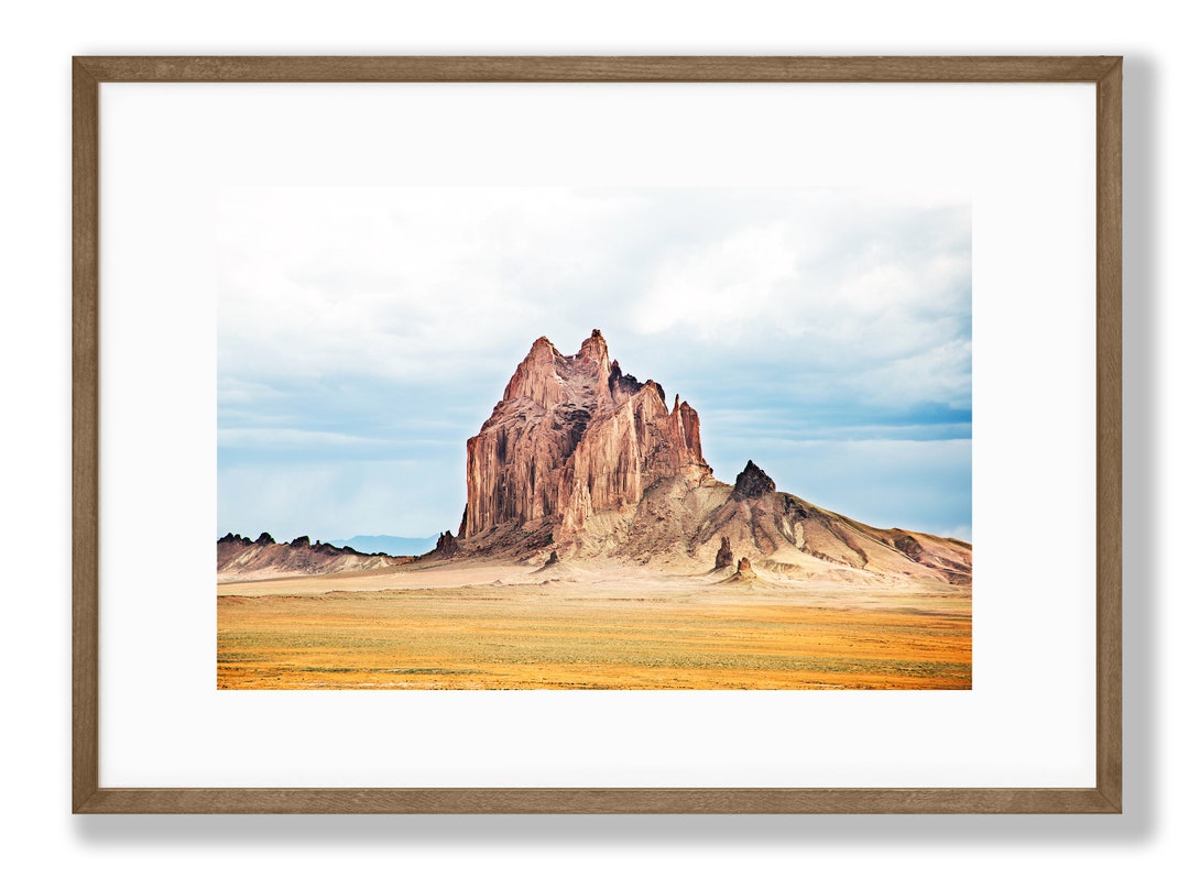 Shiprock New Mexico Landscape Photography Print (digital Download) - Etsy