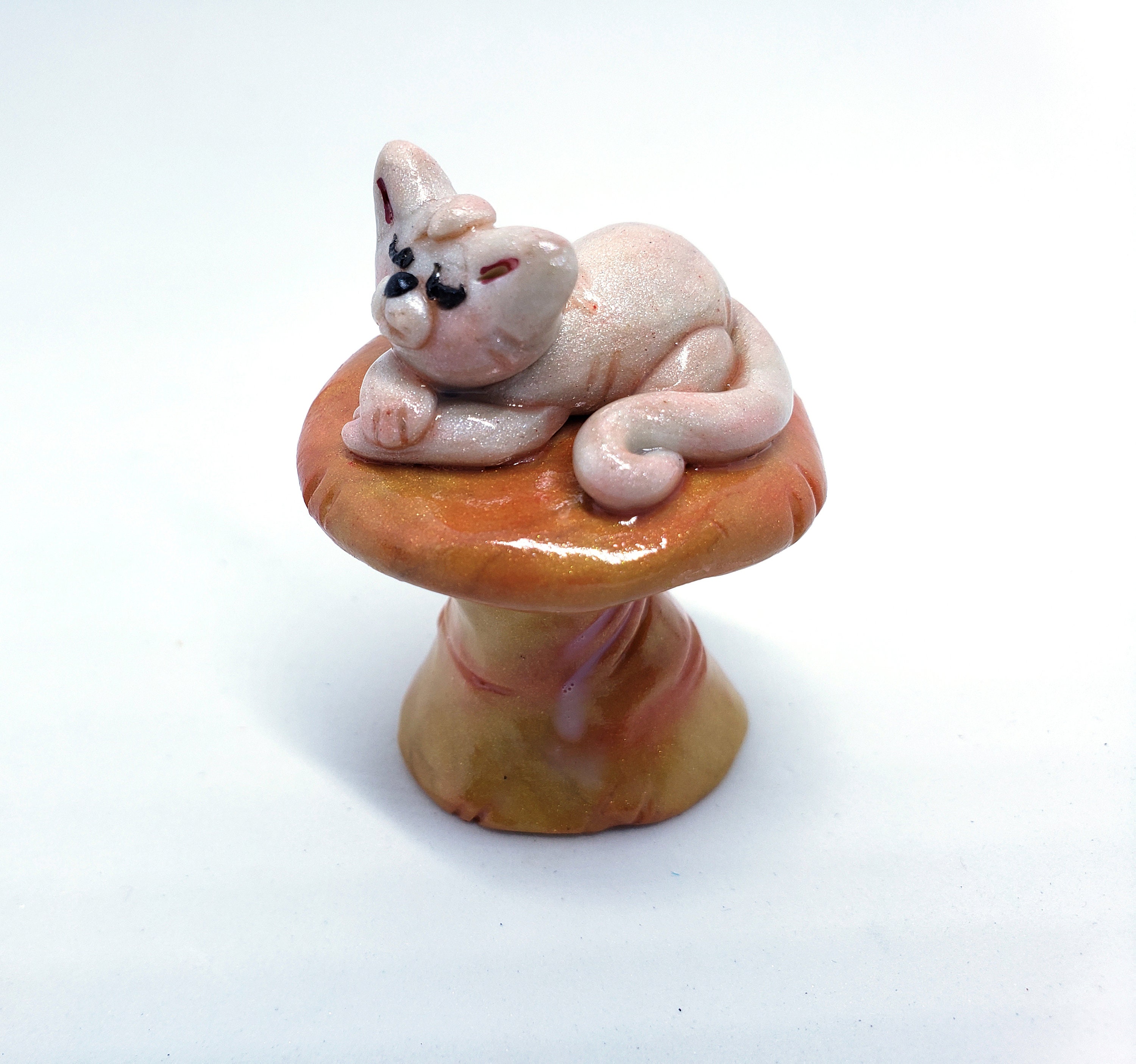 Cat Figurines, Small Cat Ornaments - Etsy