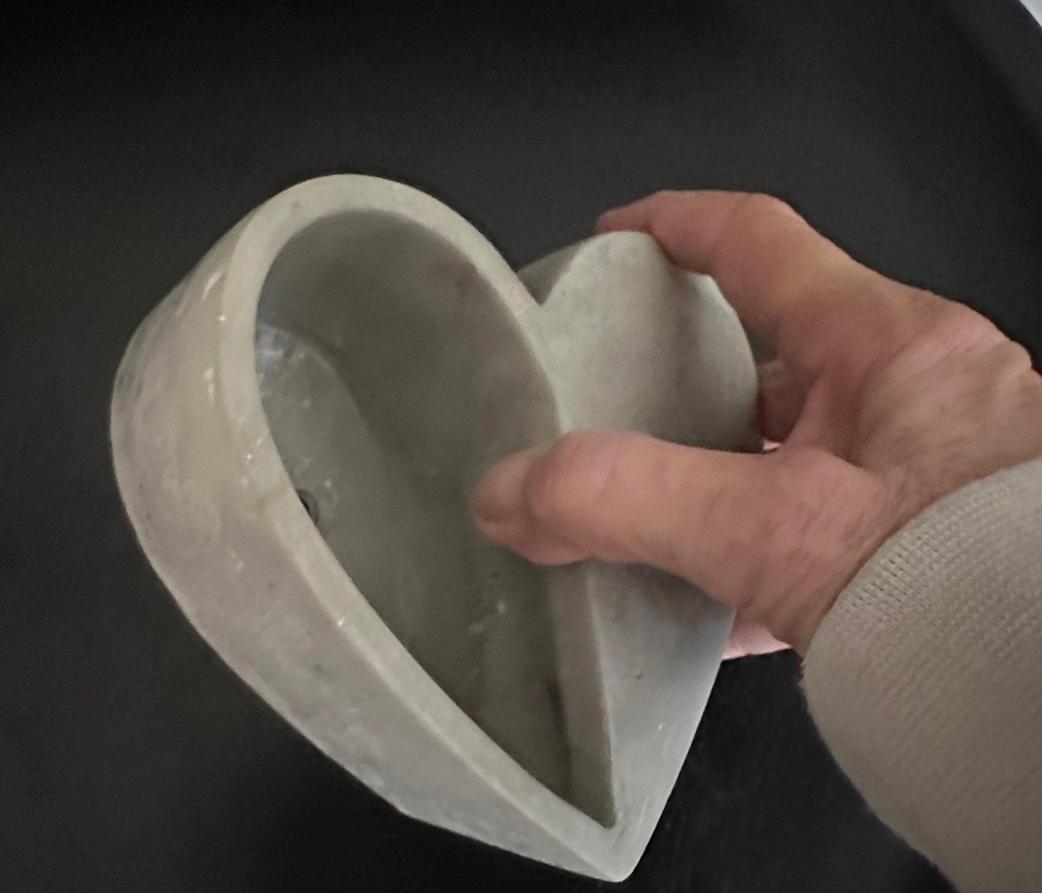 Heart Shaped Planters Heart Flower Pot Succulent Planter Pot With ...