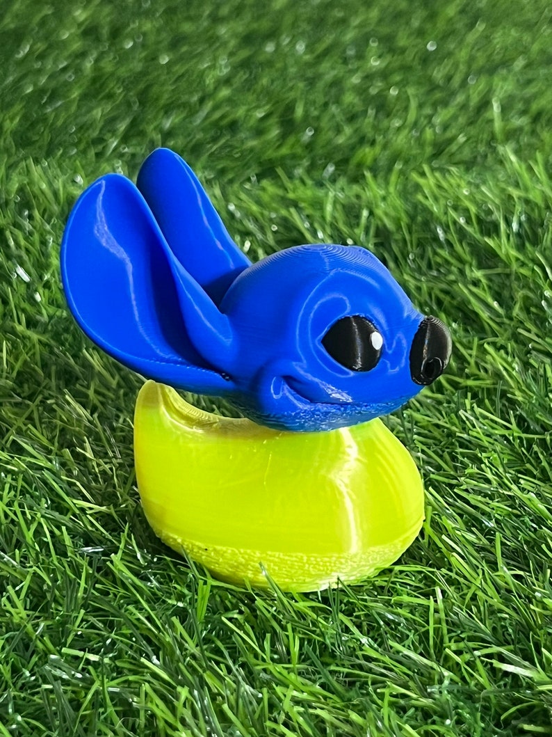 3D Blue Alien Duck - Etsy