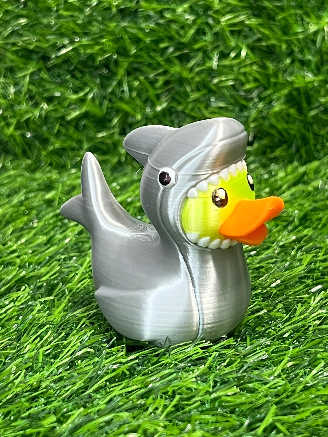3D Shark Duck - Etsy