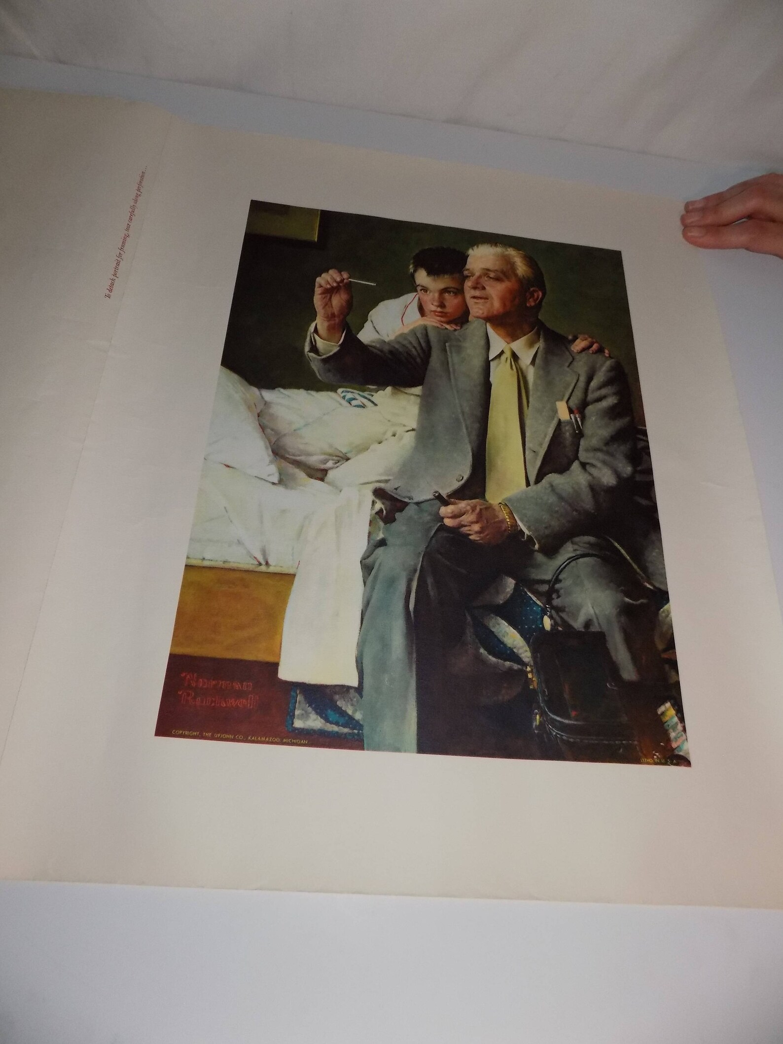 Vintage Norman Rockwell Pictures Upjohn Company | Etsy