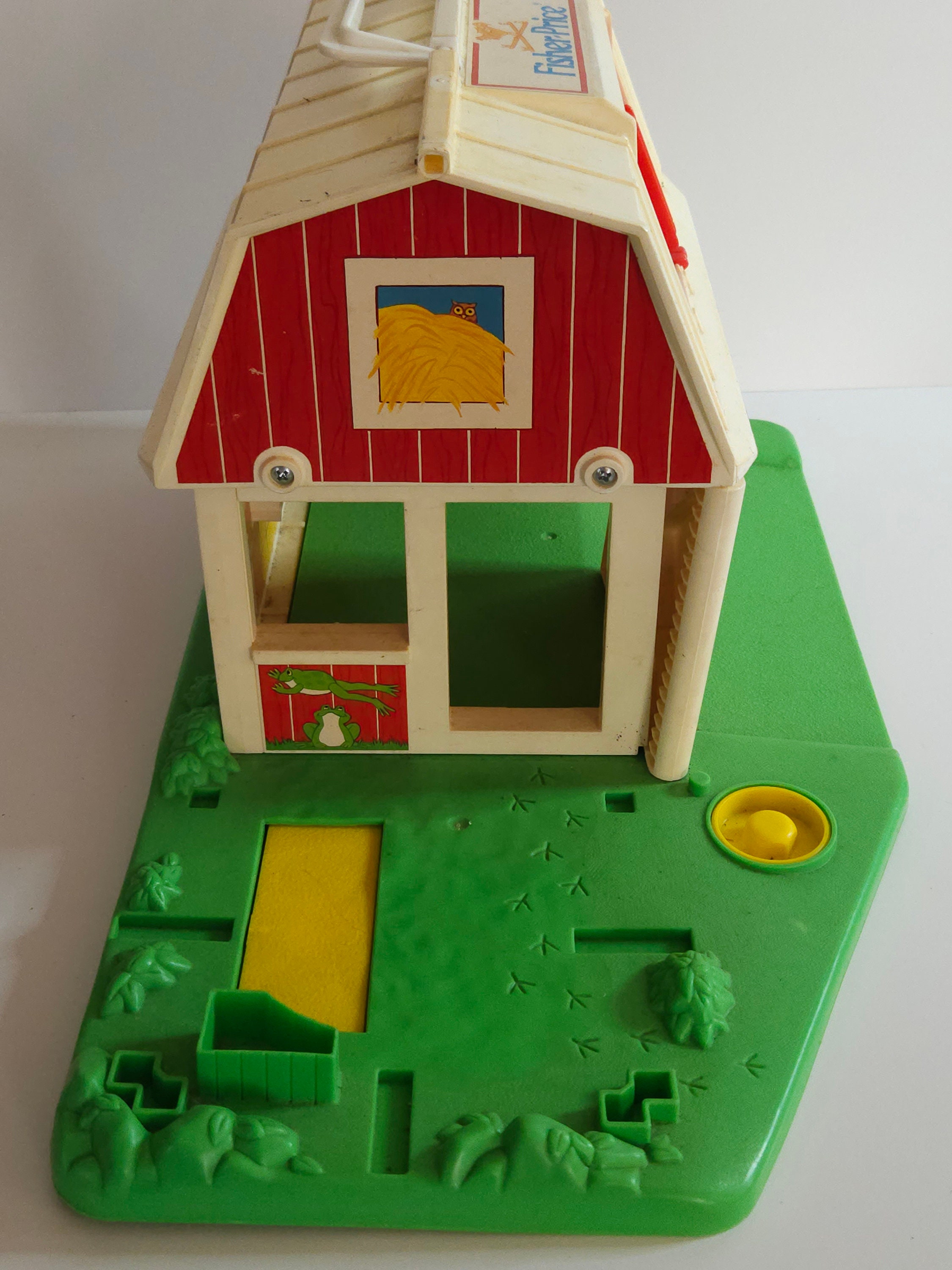 Vintage Little People Barn Fisher Price - Etsy