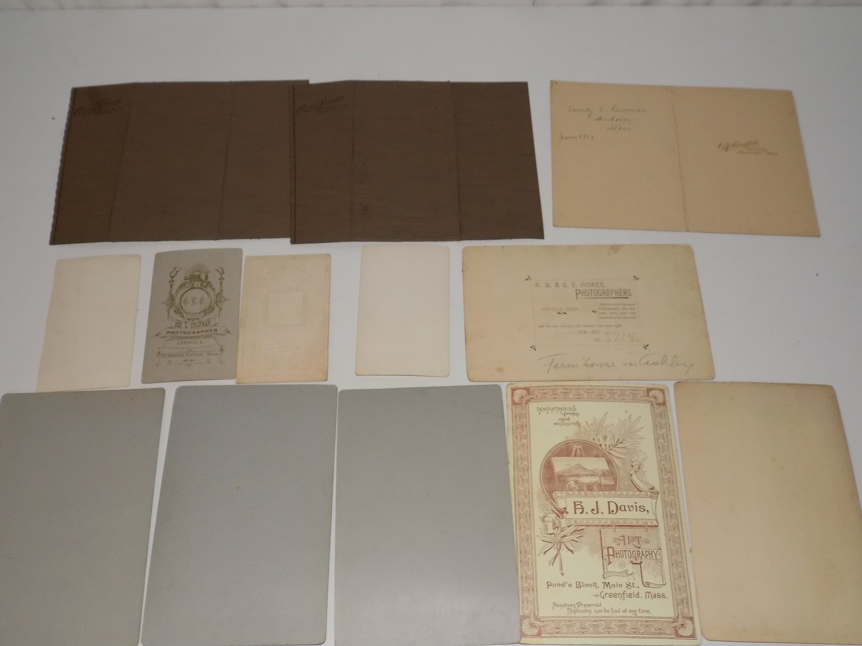 Vintage Cabinet Card Photograph Picture Collection - Etsy