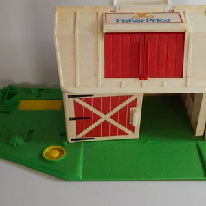 Vintage Little People Barn Fisher Price - Etsy
