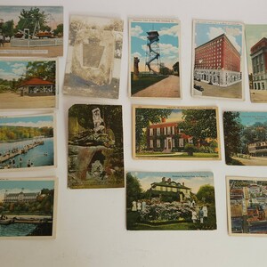 Vintage Postcard Collection Houses Landmarks PA - Etsy