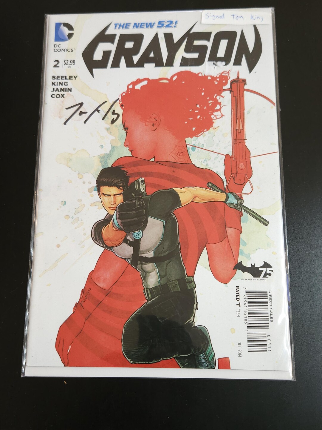 DC Comics Grayson Volume 2 Tom King Signed - Etsy