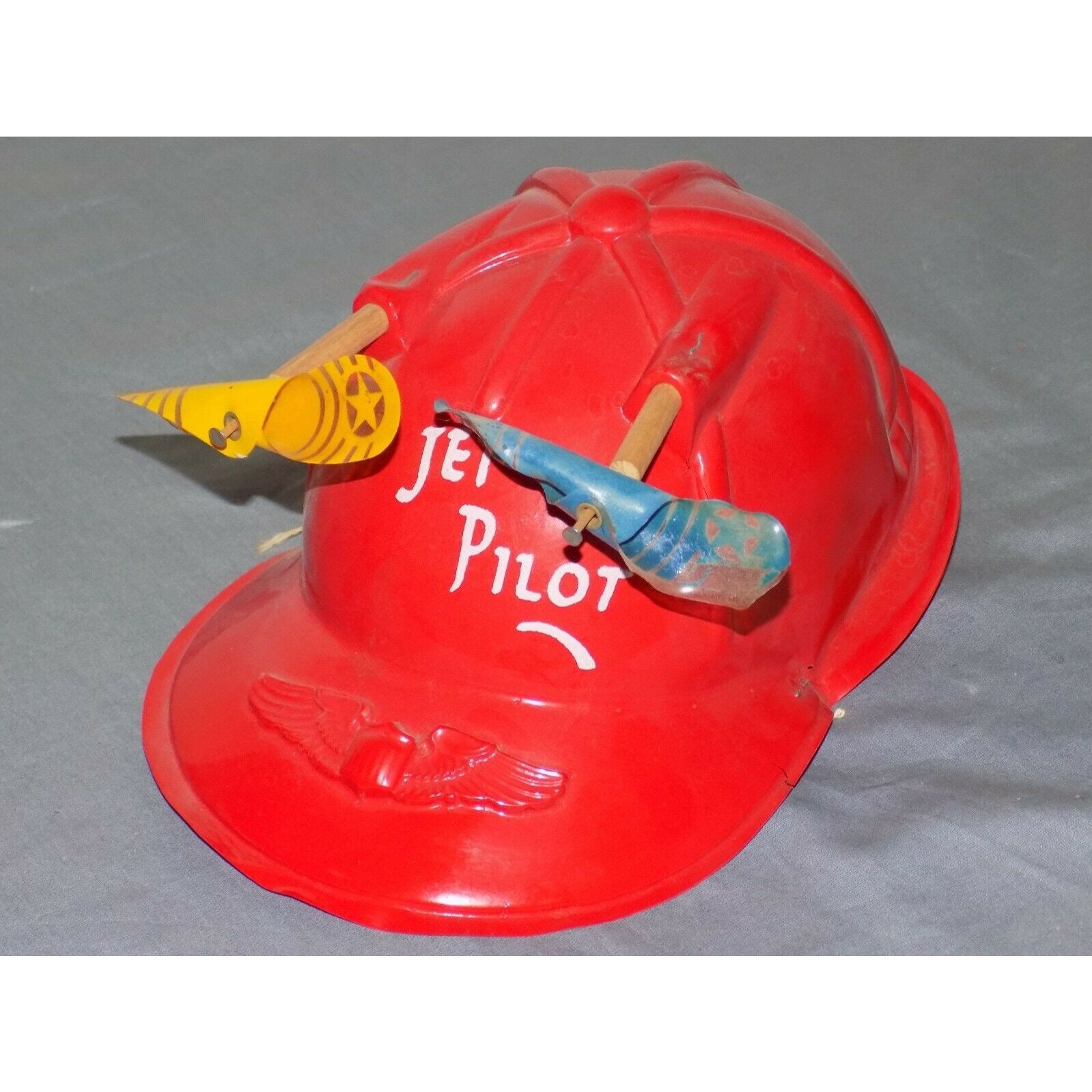 Vintage Plastic Jet Pilot Hat Spinners Fair - Etsy