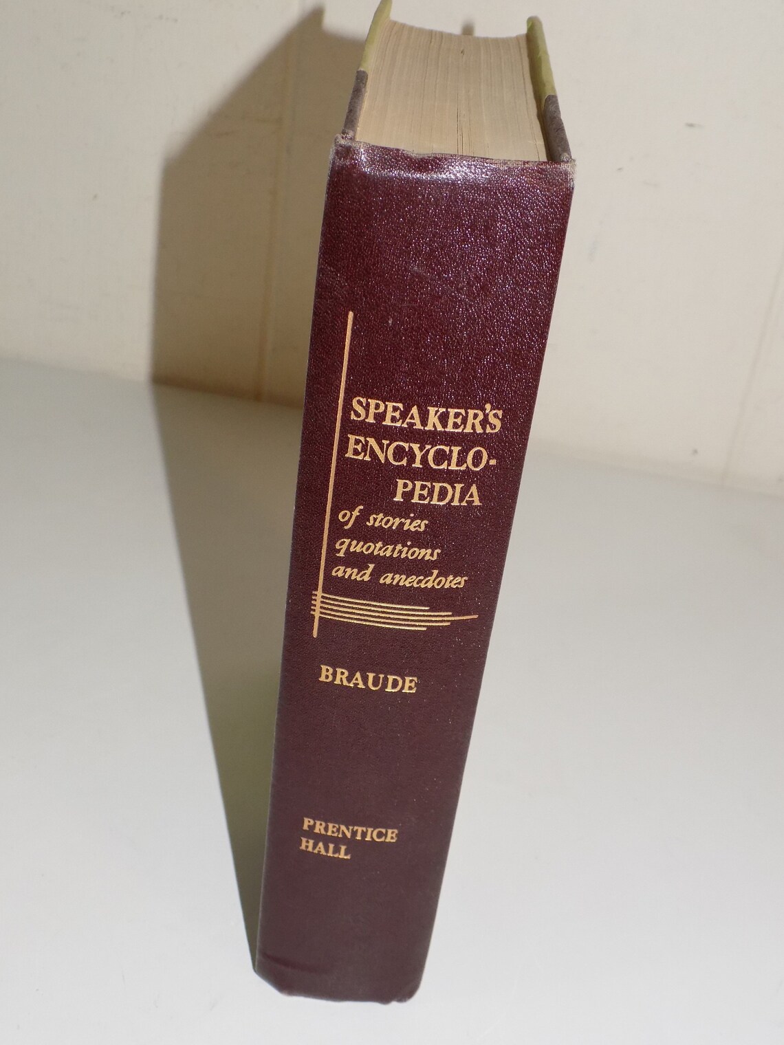 Vintage 1955 Speakers Encyclopedia Jacob M. Braude | Etsy