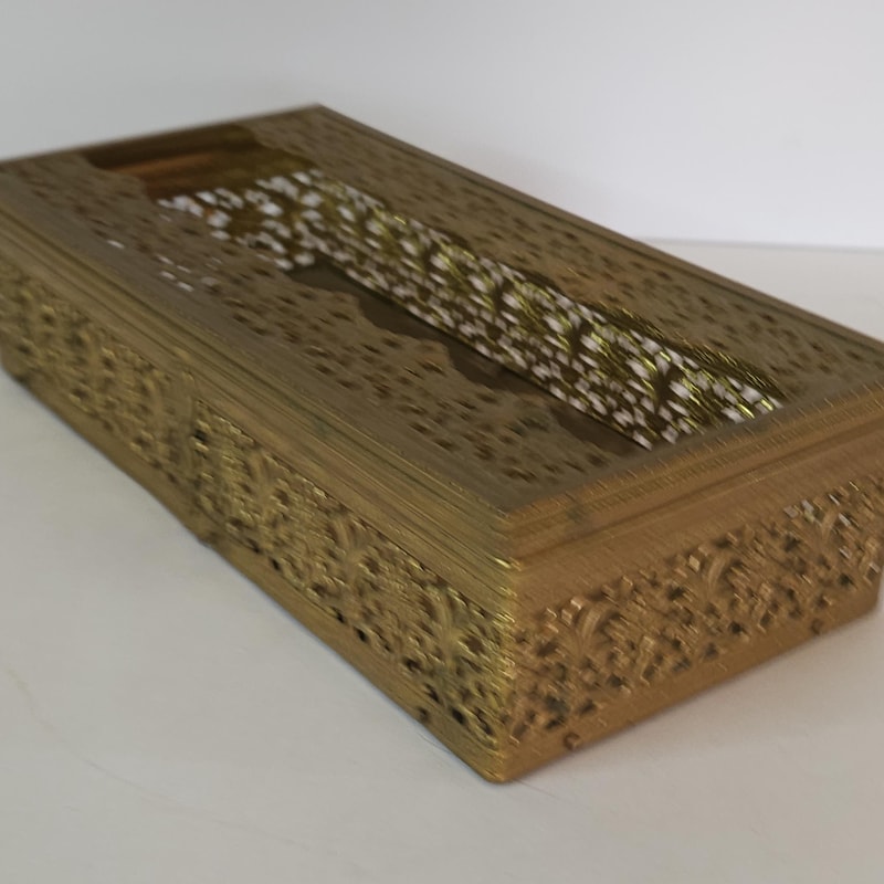 Filigree Tissue Box - Etsy