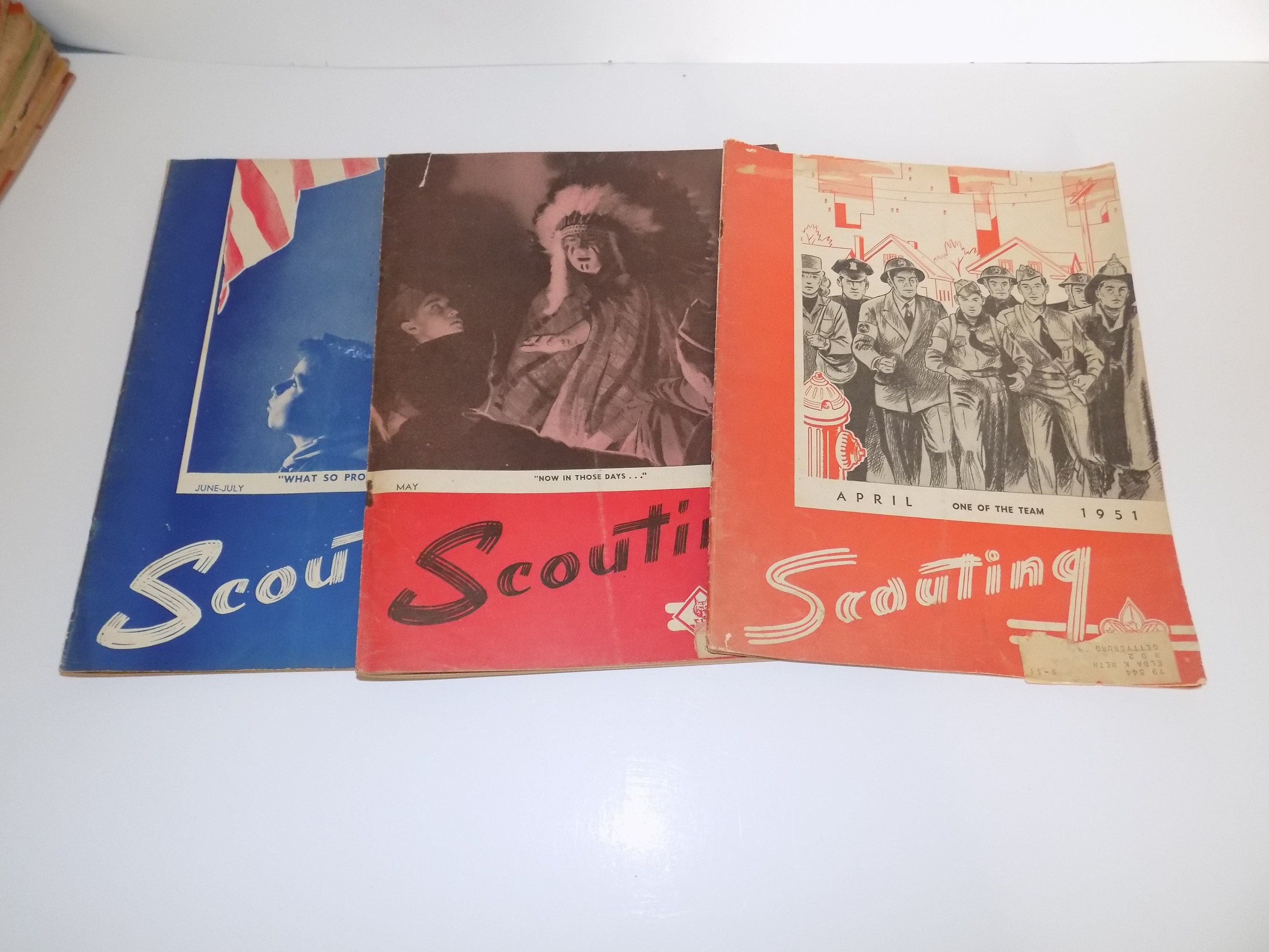 Vintage 1950s BSA Cub Scout Program Quarterly Scouting - Etsy
