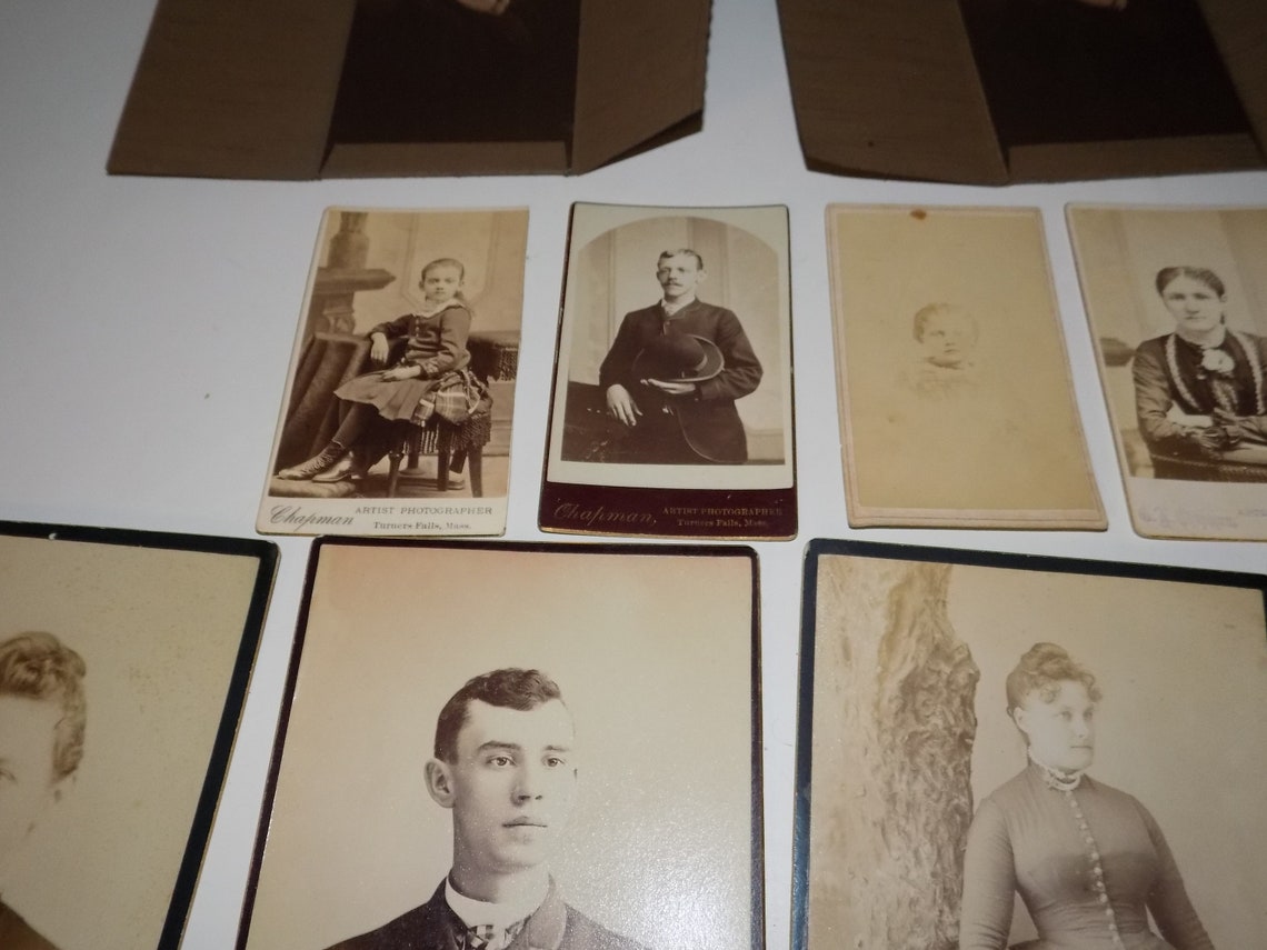 Vintage Cabinet Card Photograph Picture Collection - Etsy