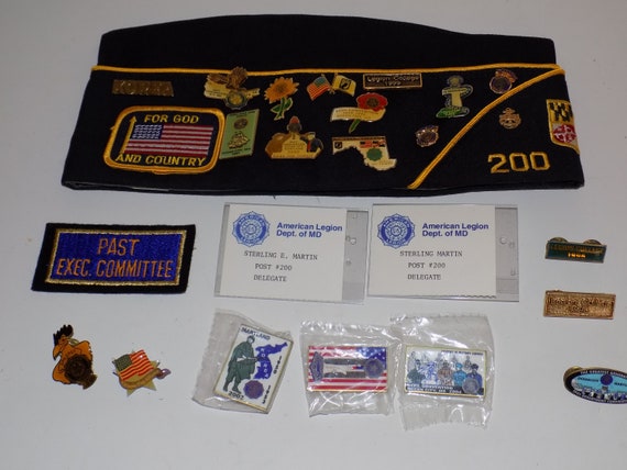 Vintage Collection American Legion Pins Hat 1990s 2000s | Etsy