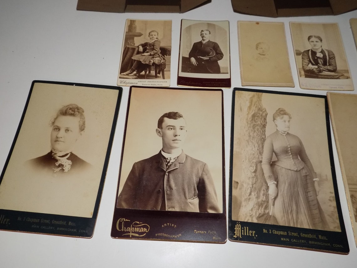 Vintage Cabinet Card Photograph Picture Collection - Etsy