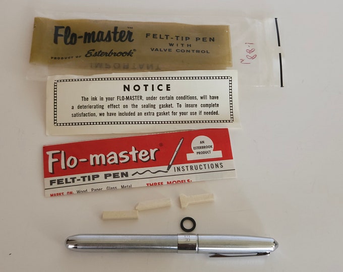 Vintage Esterbrook Flo-master Felt Tip Pen - Etsy